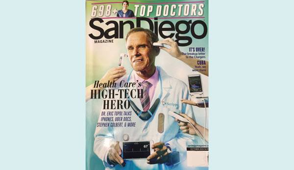Scripps Digital Health Expert in "Top Doctors" Cover Story - Scripps Health