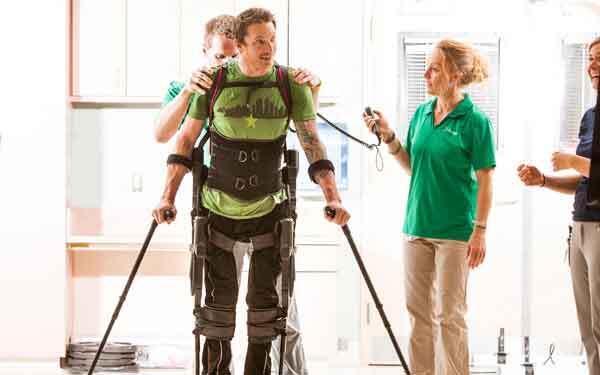 Wearable Robot Helps People With Spinal Cord Injuries - Scripps Health